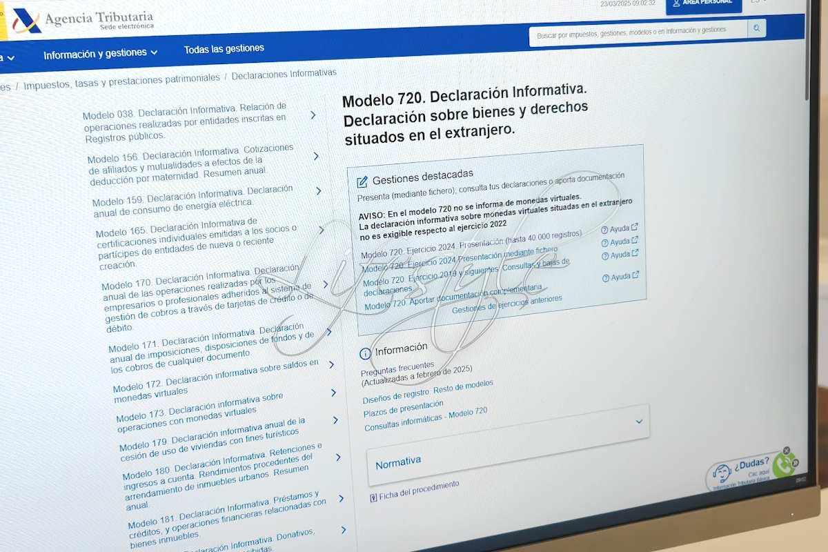 Modelo 720 Overseas Assets Declaration FAQ's - Legal Financial Tax Spain